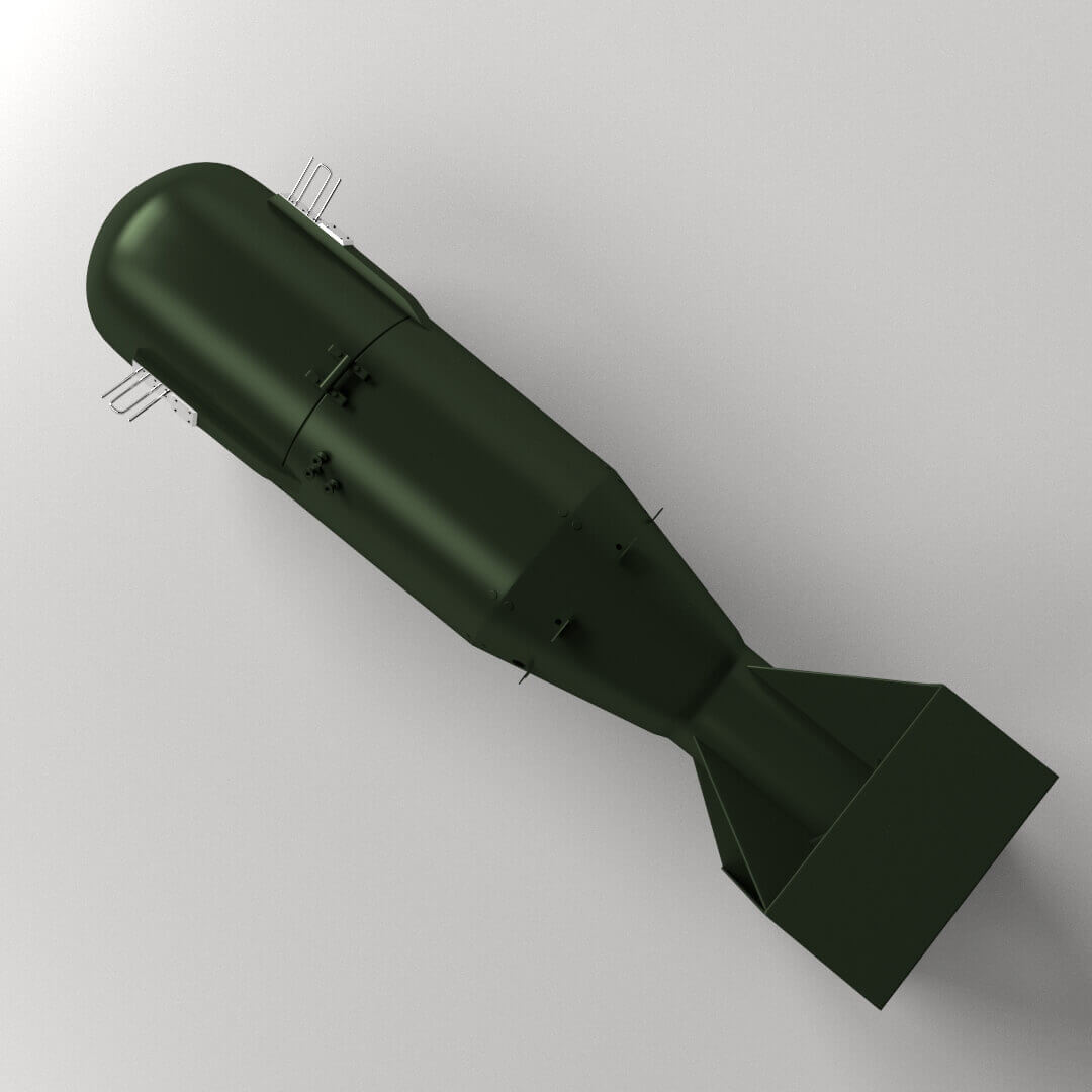 Atomic Bomb - 3D Model by firdz3d