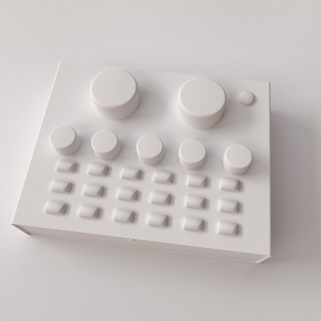 Audio Mixer V2 - 3D Model by firdz3d