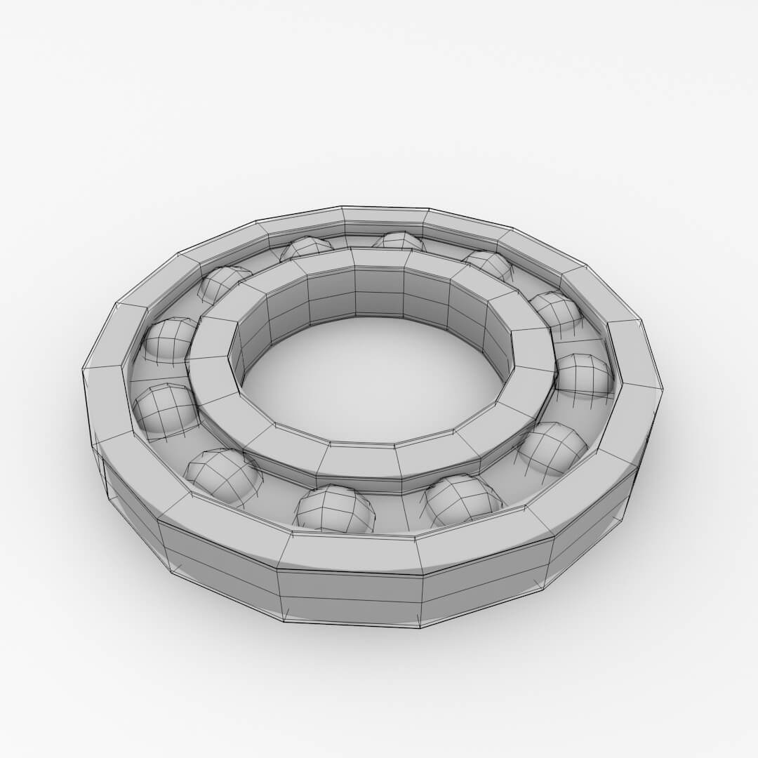 Ball Bearing - 3D Model by firdz3d