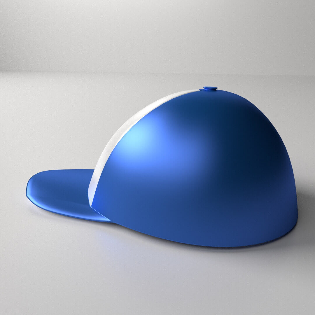 Baseball Cap - 3D Model by firdz3d