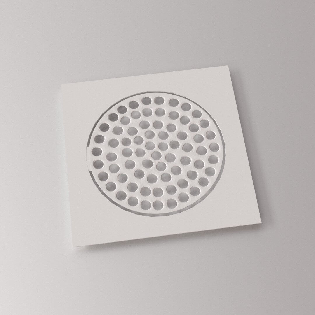 Bathroom Drain Cover - 3D Model by firdz3d
