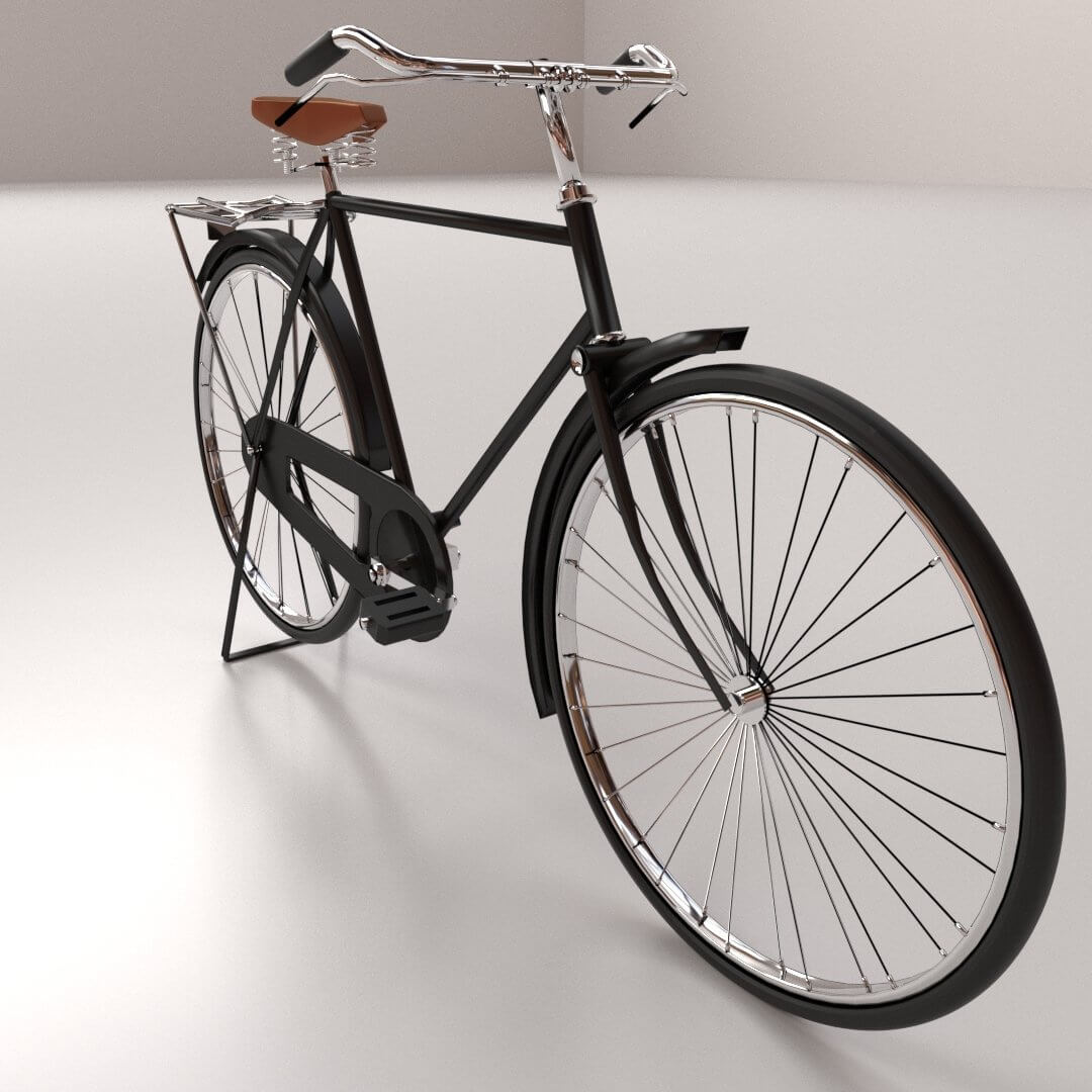 Bicycle - 3D Model by firdz3d