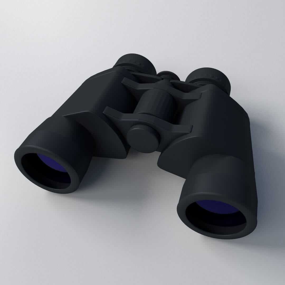 Binoculars - 3D Model by firdz3d