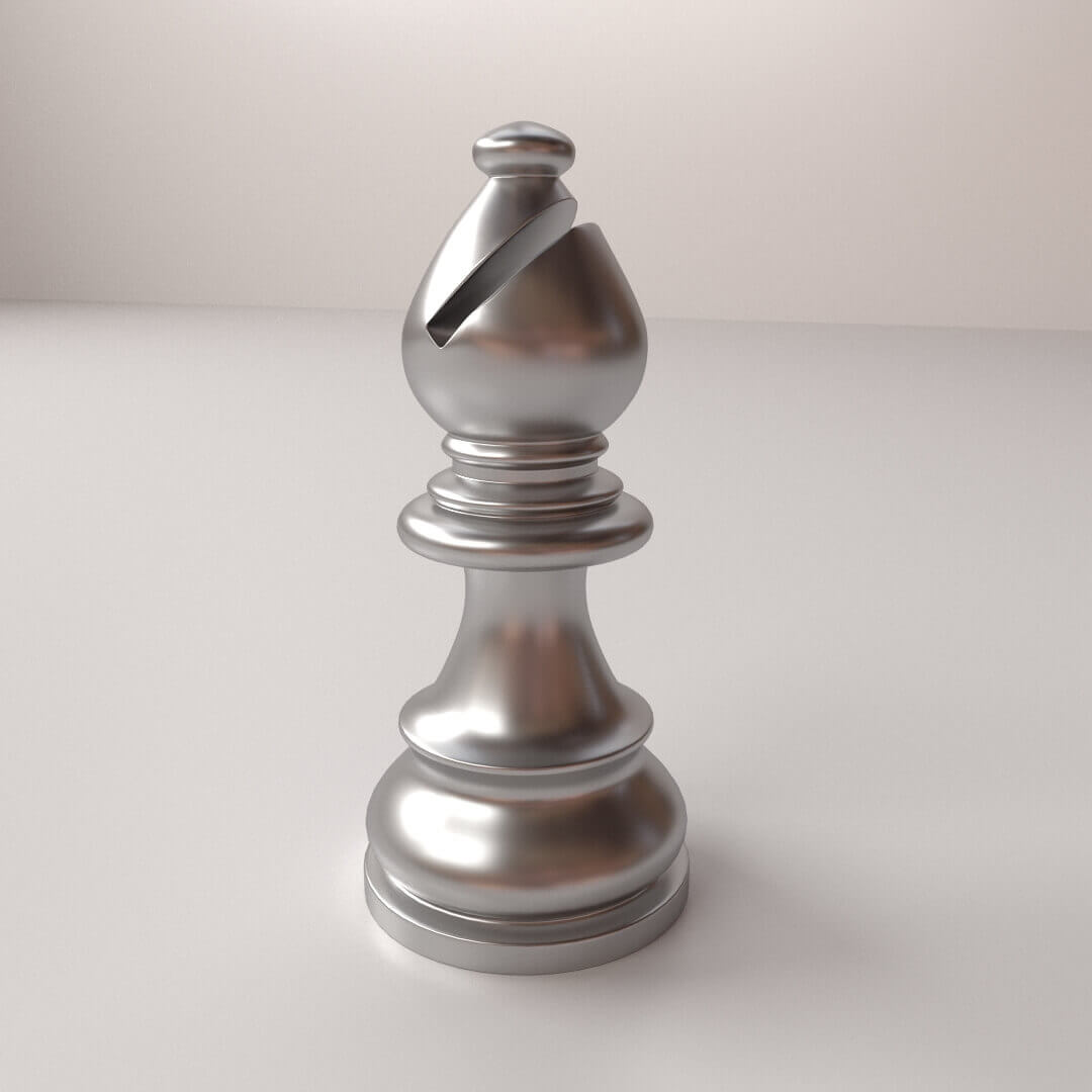 Bishop - 3D Model by firdz3d