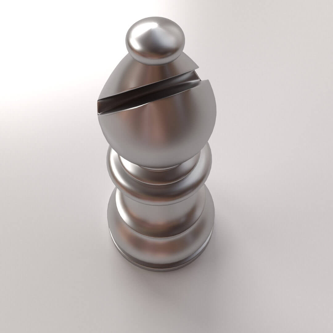 Bishop - 3D Model by firdz3d