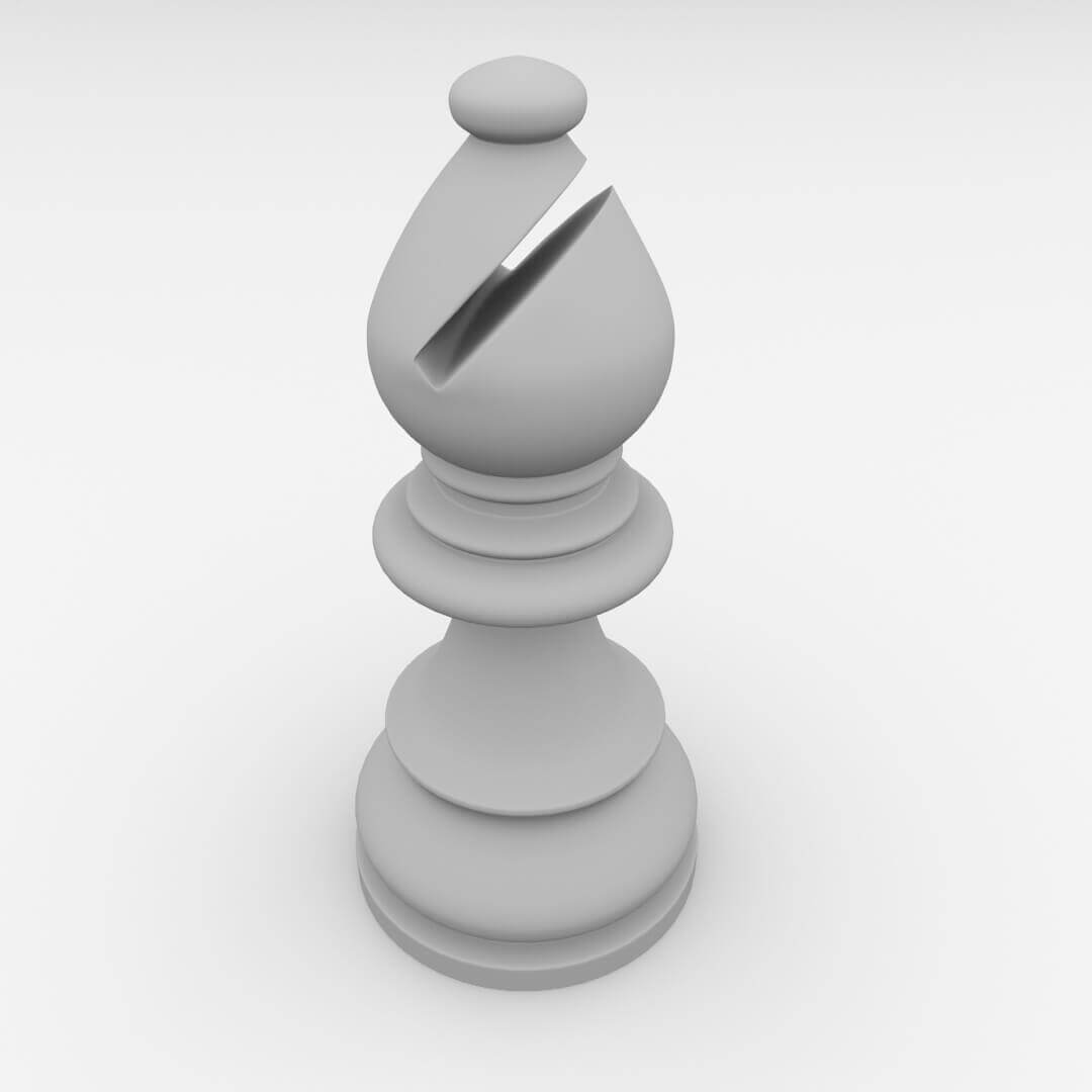 Bishop - 3D Model by firdz3d