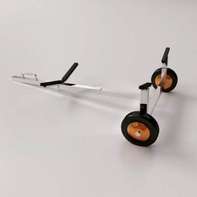 Boat Dolly - 3D Model by firdz3d