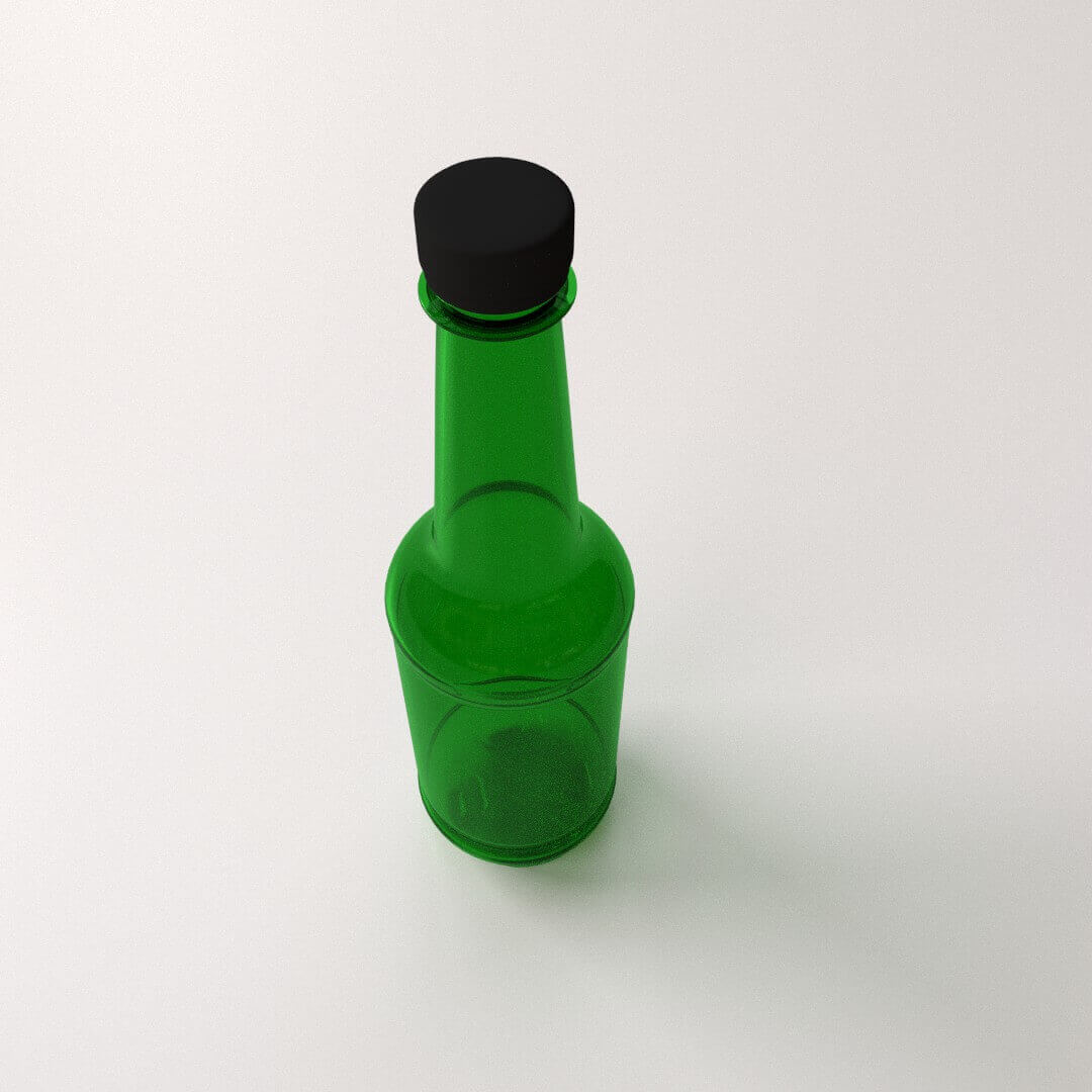 Bottle - 3D Model by firdz3d