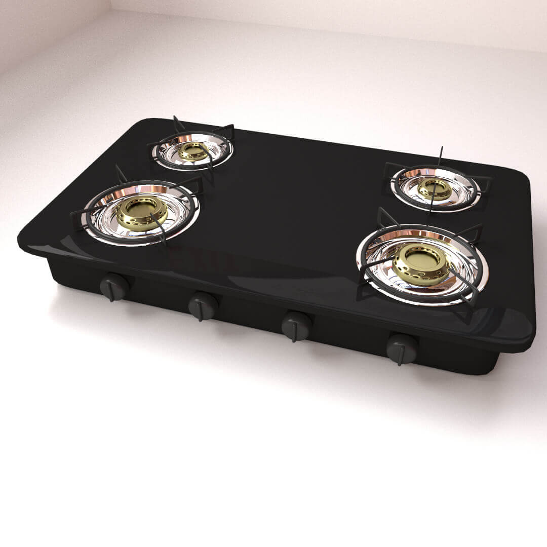 Burner Stove - 3D Model by firdz3d