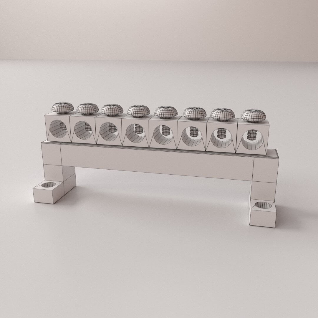 Bus Bar - 3D Model by firdz3d