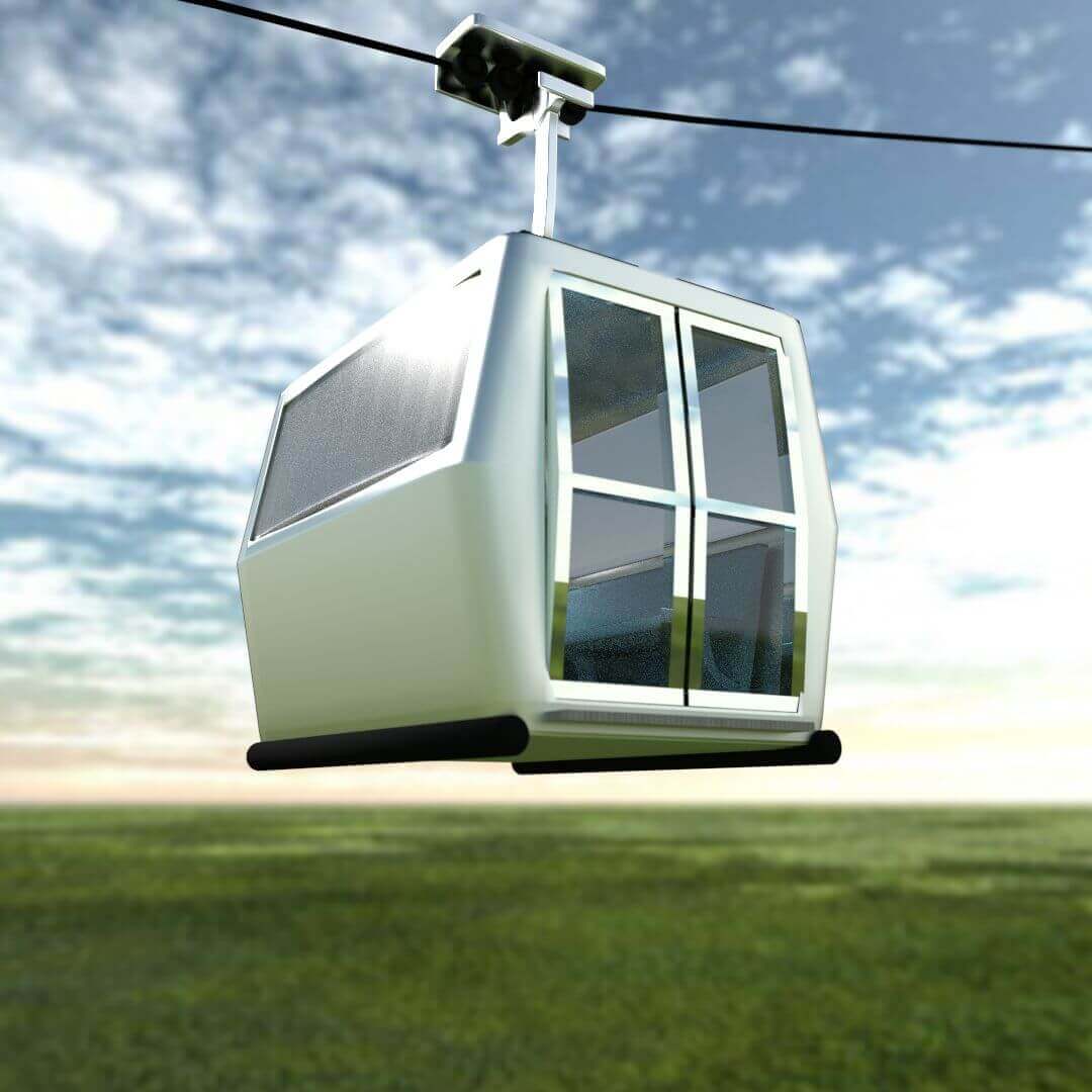Cable Car - 3D Model by firdz3d