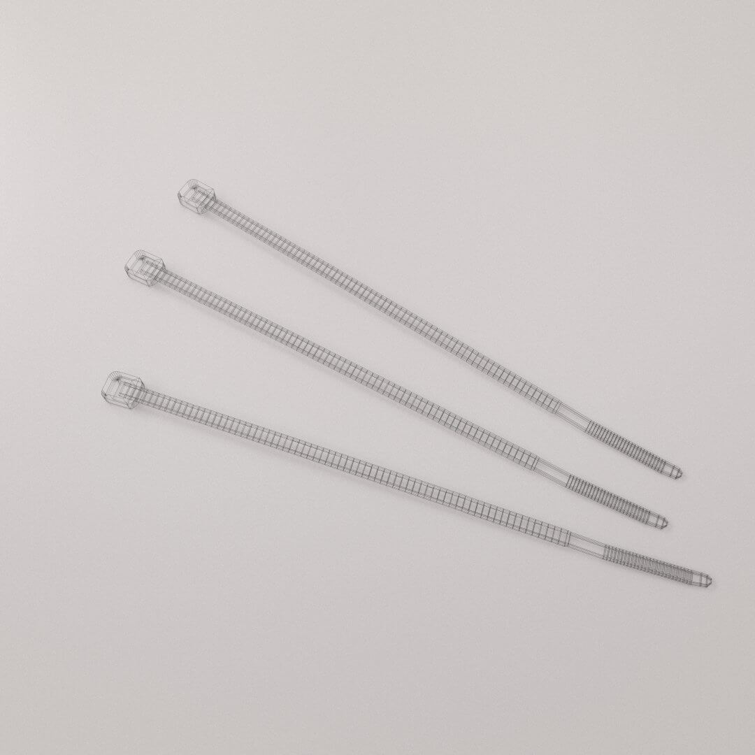 Cable Tie - 3D Model by firdz3d