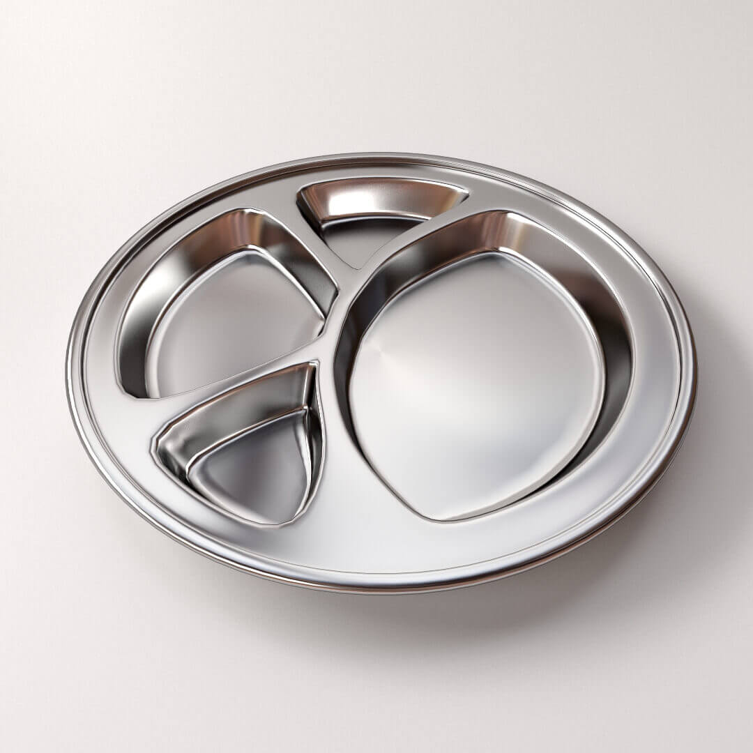 Cafeteria Tray - 3D Model by firdz3d