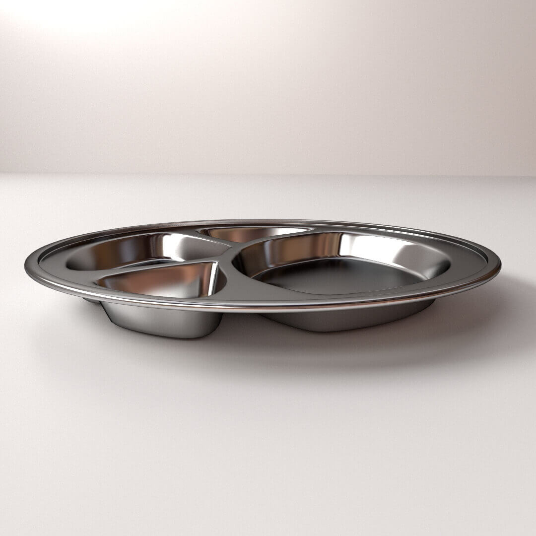 Cafeteria Tray - 3D Model by firdz3d