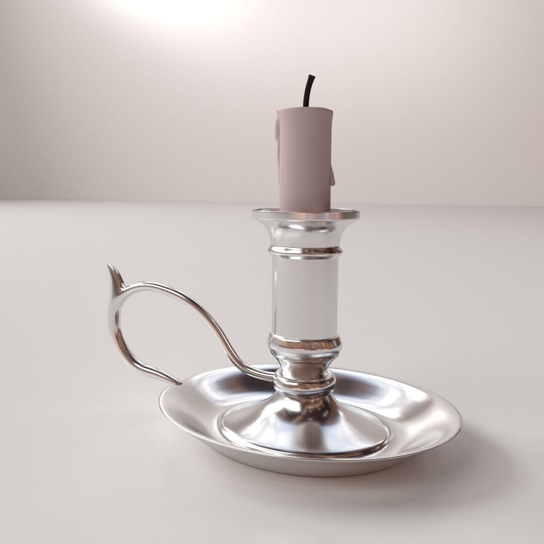Candlestick - 3D Model by firdz3d