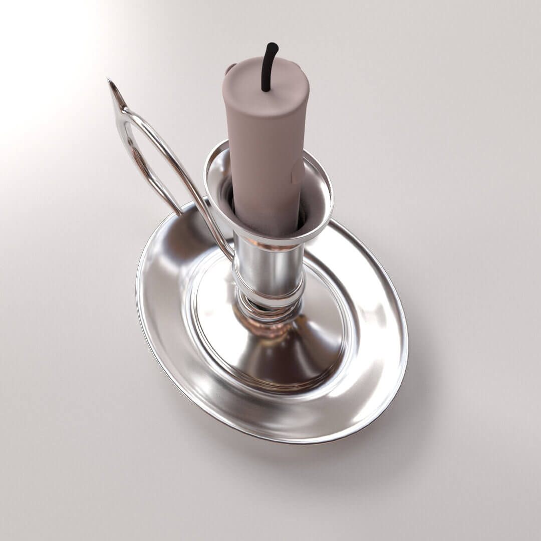 Candlestick - 3D Model by firdz3d