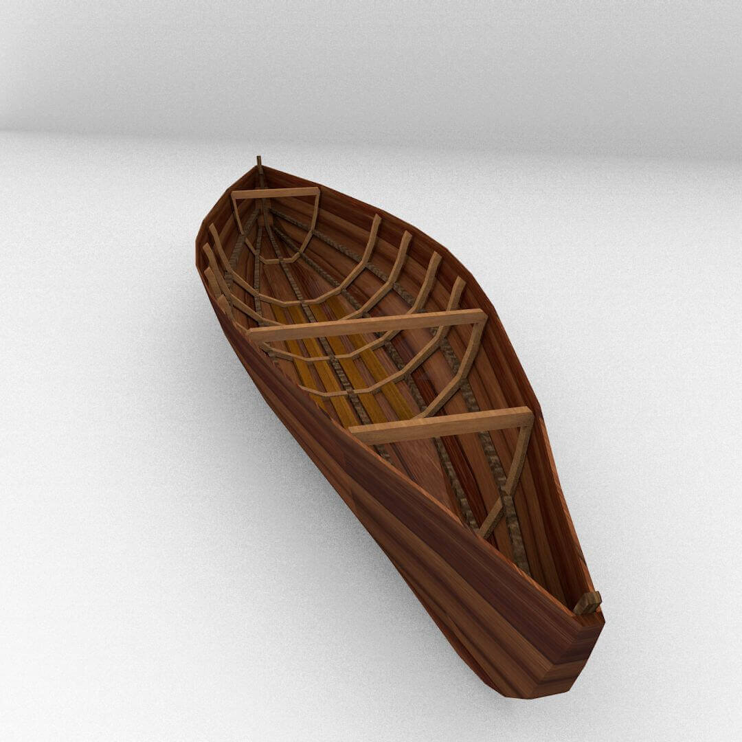 Canoe - 3D Model by firdz3d