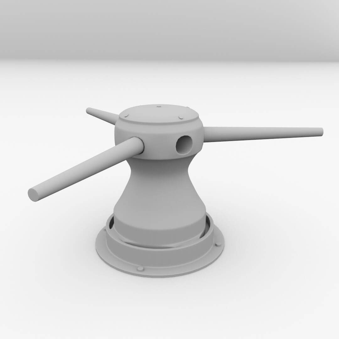 Capstan - 3D Model by firdz3d