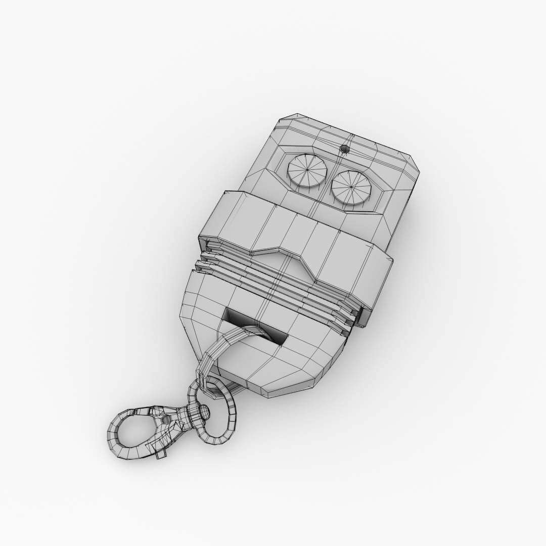 Car Remote - 3D Model by firdz3d