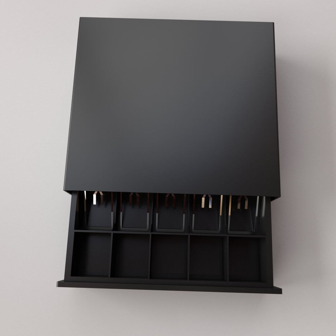 Cash Drawer - 3D Model by firdz3d