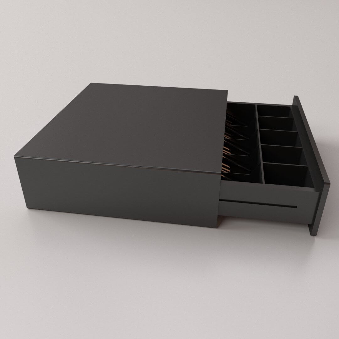 Cash Drawer - 3D Model by firdz3d