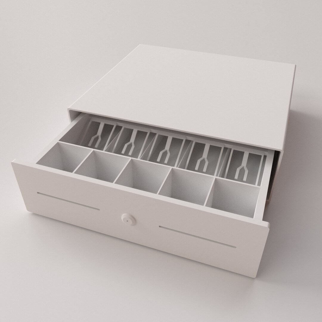 Cash Drawer - 3D Model by firdz3d