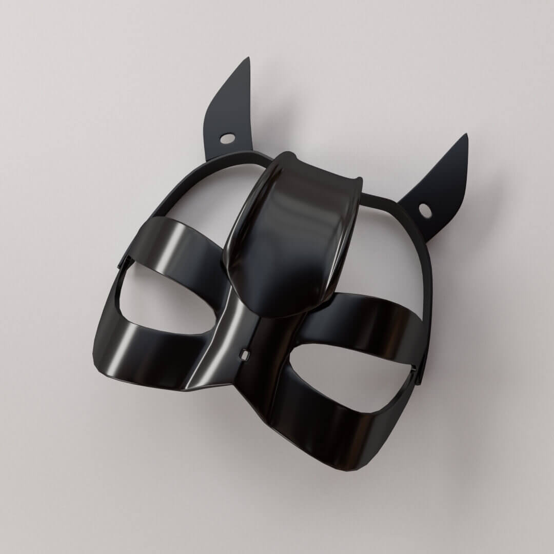 Cat Mask - 3D Model by firdz3d