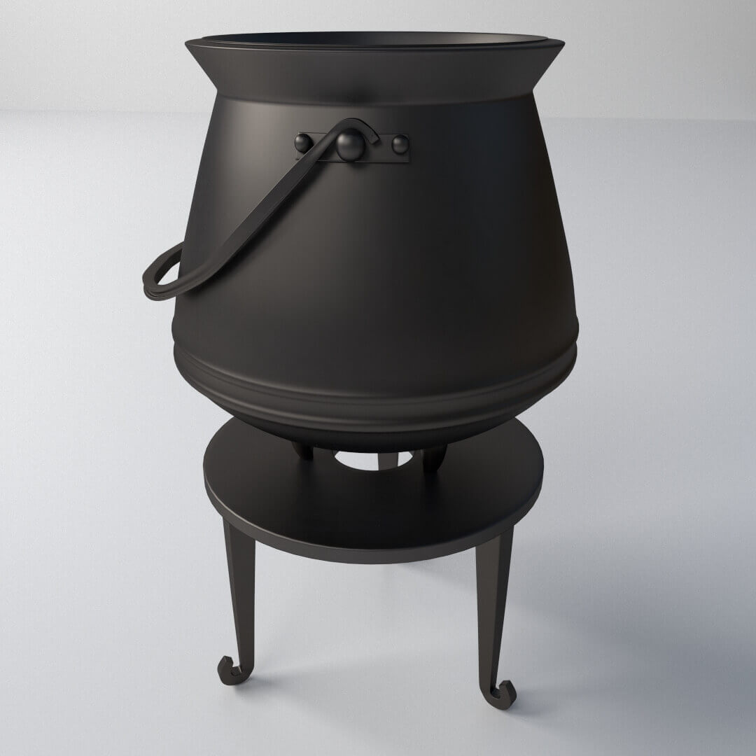 Cauldron - 3D Model by firdz3d