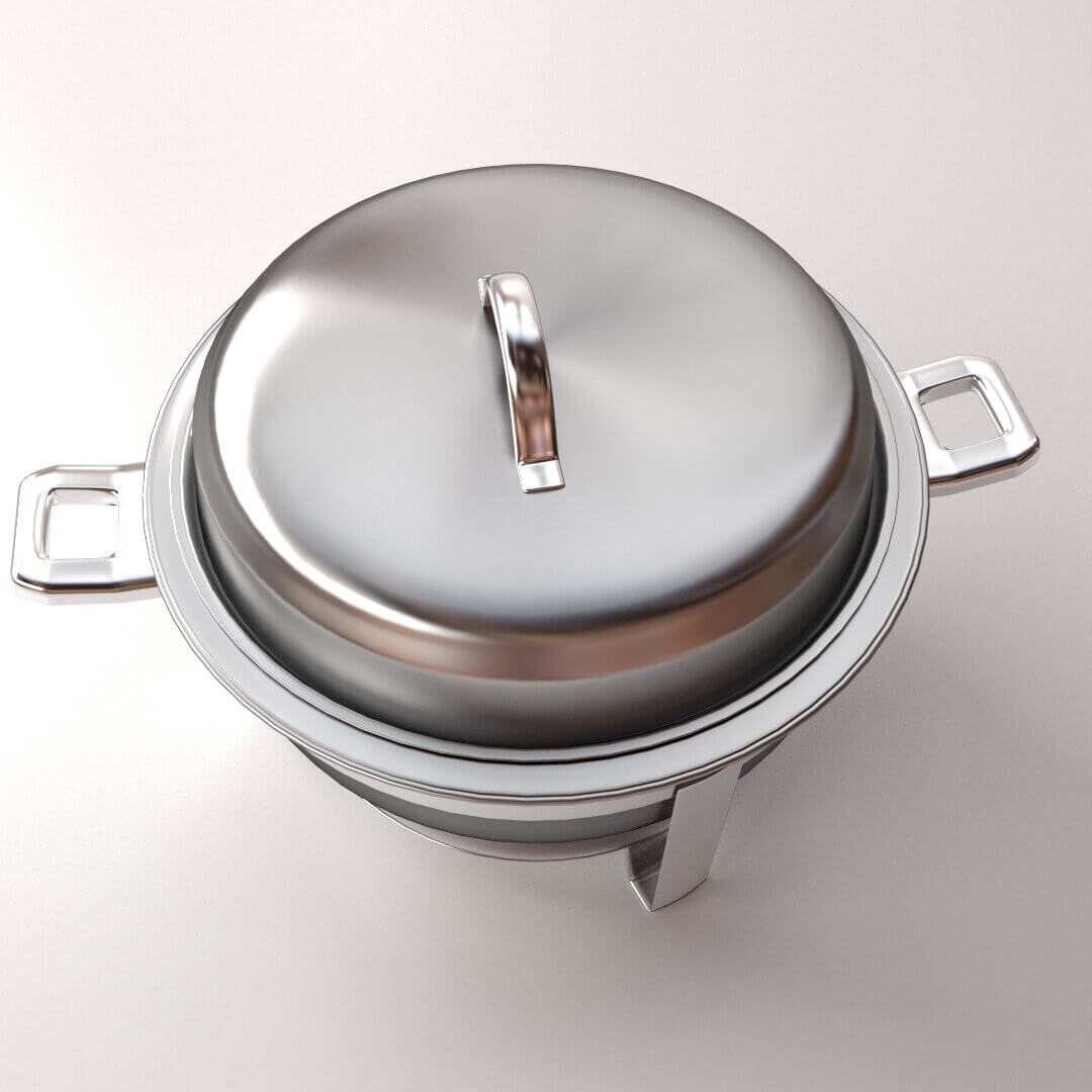 Chafing Dish - 3D Model by firdz3d