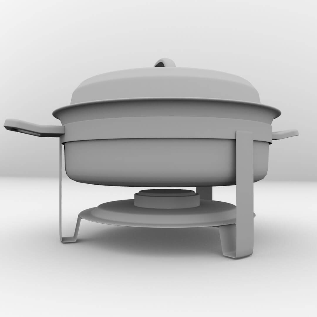 Chafing Dish - 3D Model by firdz3d