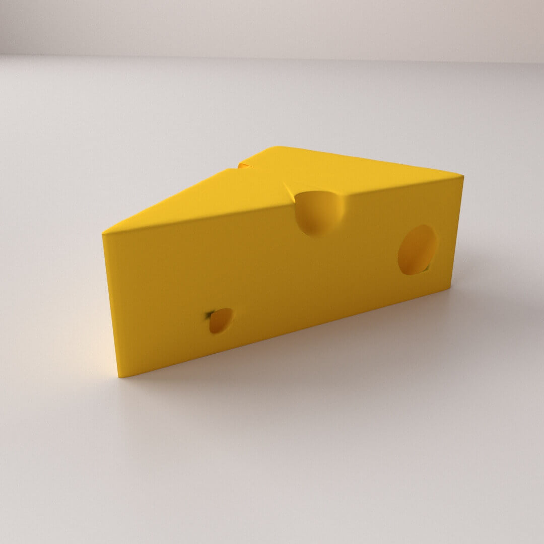 Cheese - 3D Model by firdz3d