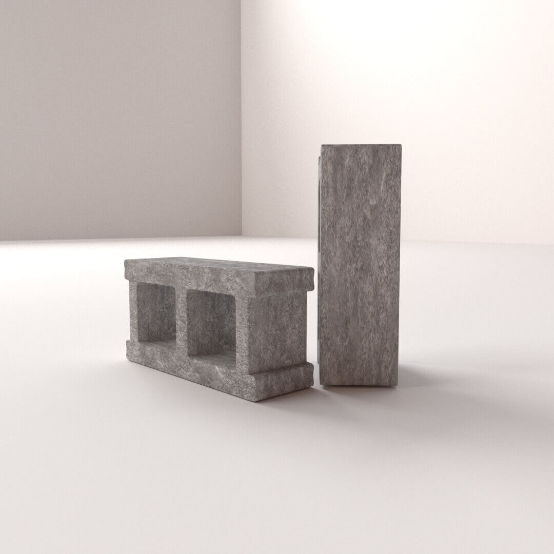 Cinderblock - 3D Model by firdz3d