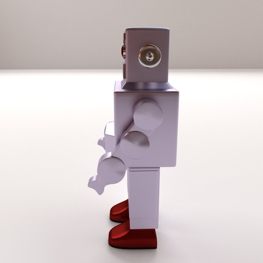 Classic Robot - 3D Model by firdz3d