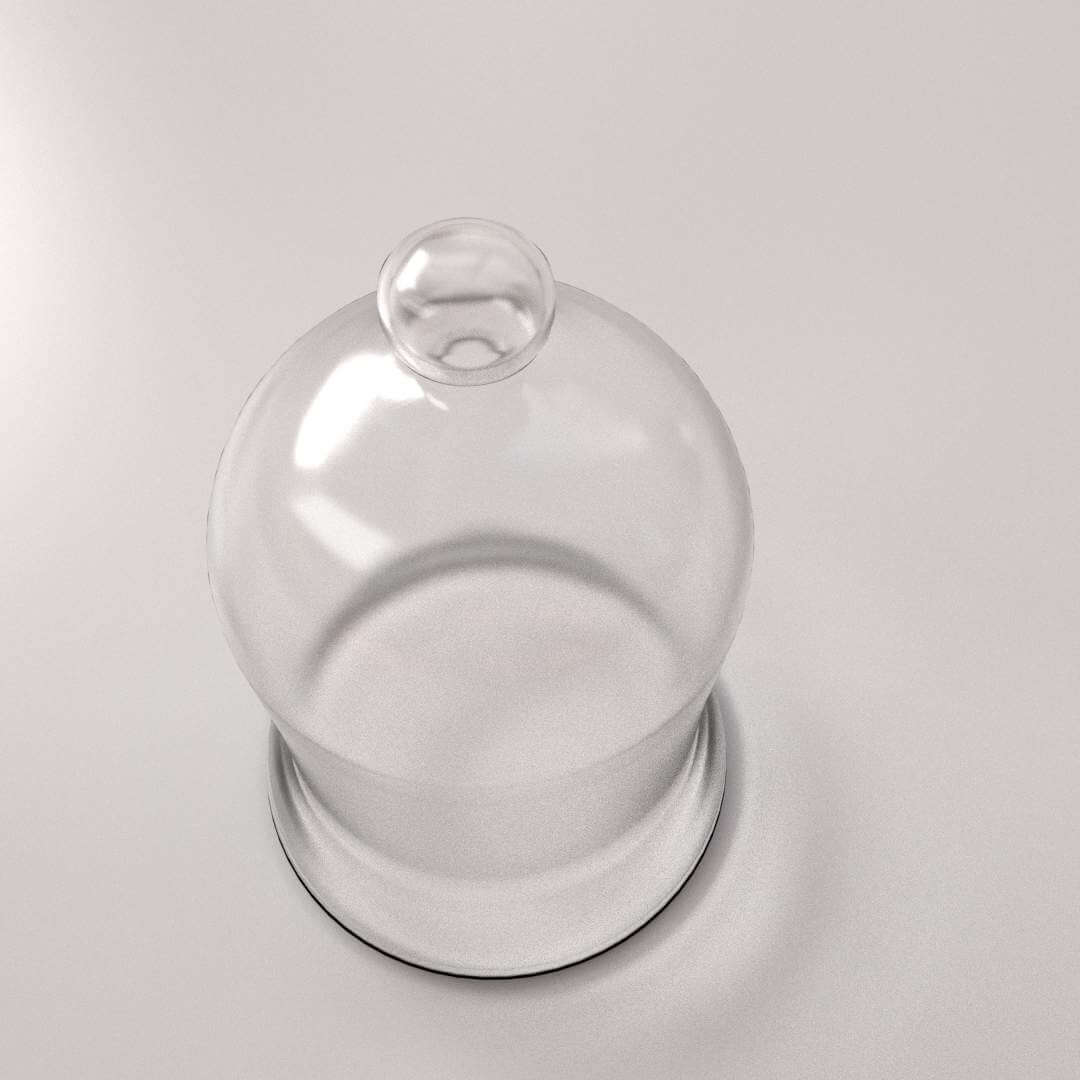 Cloche Bell Jar - 3D Model by firdz3d
