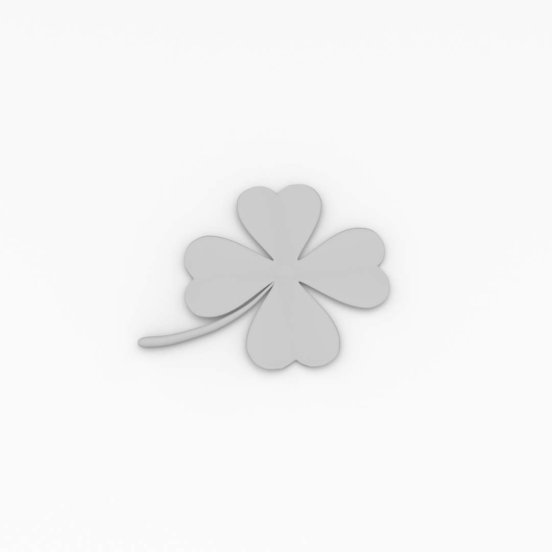Clover Leaf - 3D Model by firdz3d