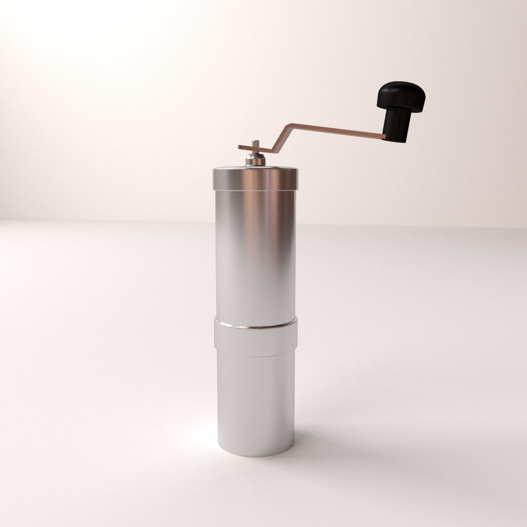 Coffee Grinder - 3D Model by firdz3d