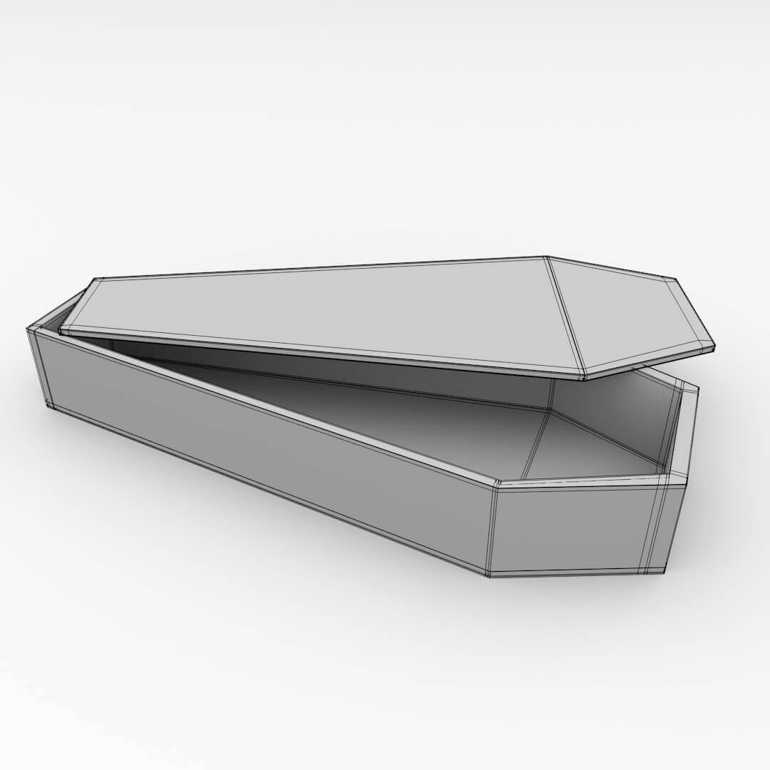 Coffin - 3D Model by firdz3d
