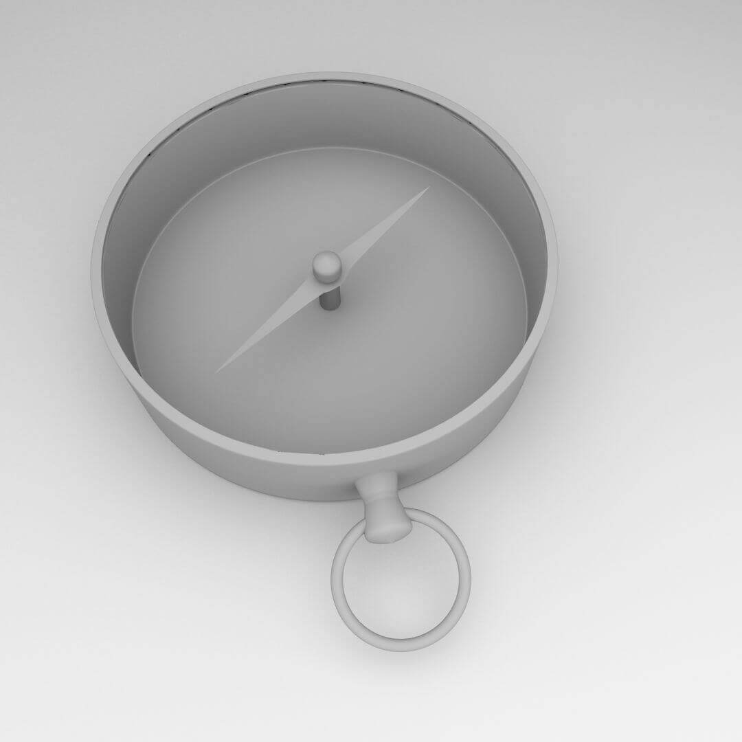 Compass - 3D Model by firdz3d