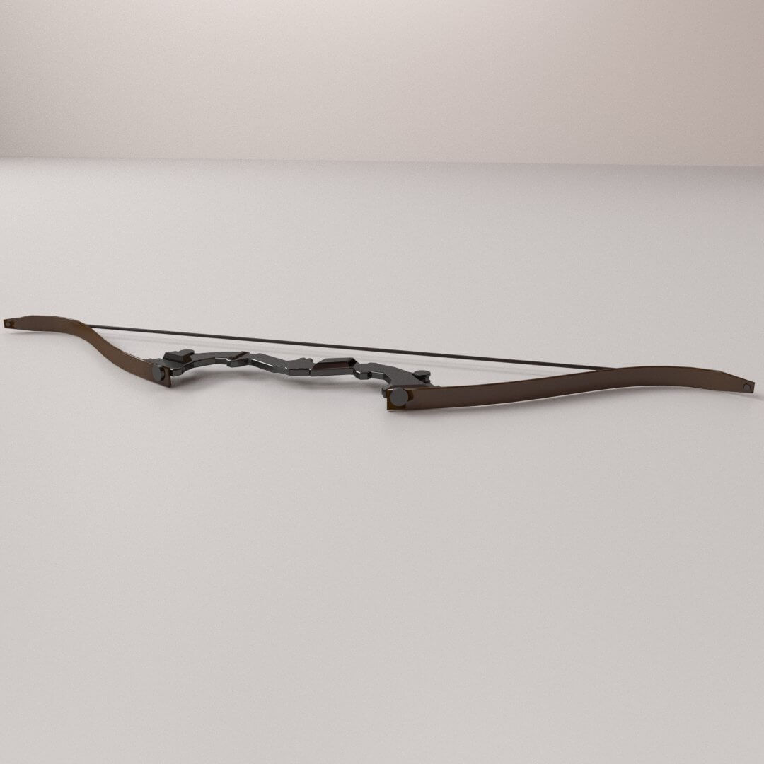 Compound Bow - 3D Model by firdz3d