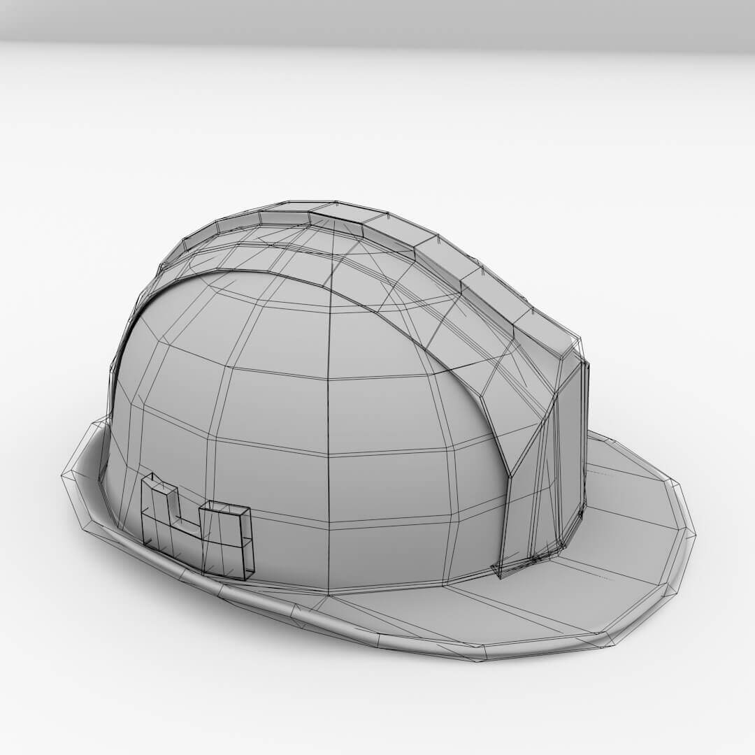 Construction Helmet - 3D Model by firdz3d