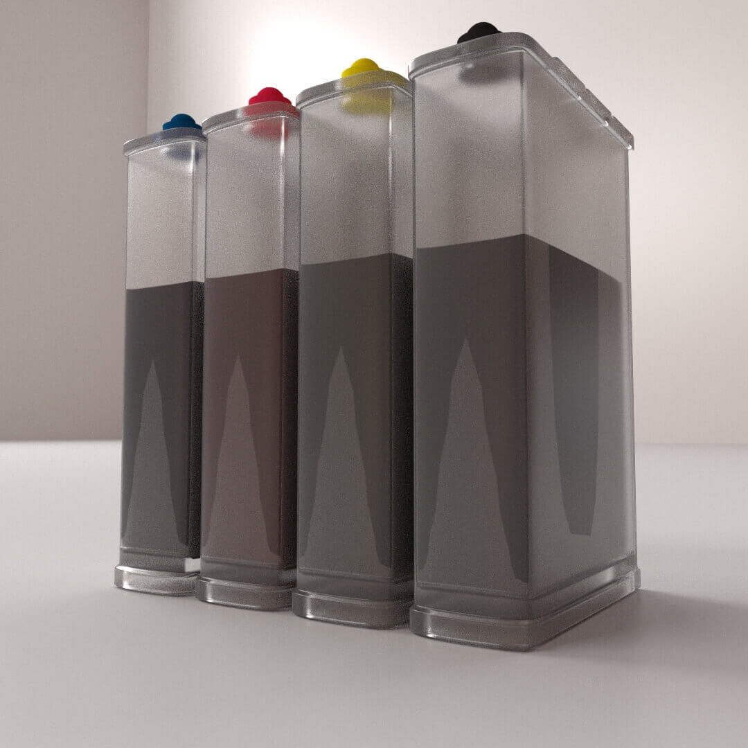 Continuous Ink System - 3D Model by firdz3d