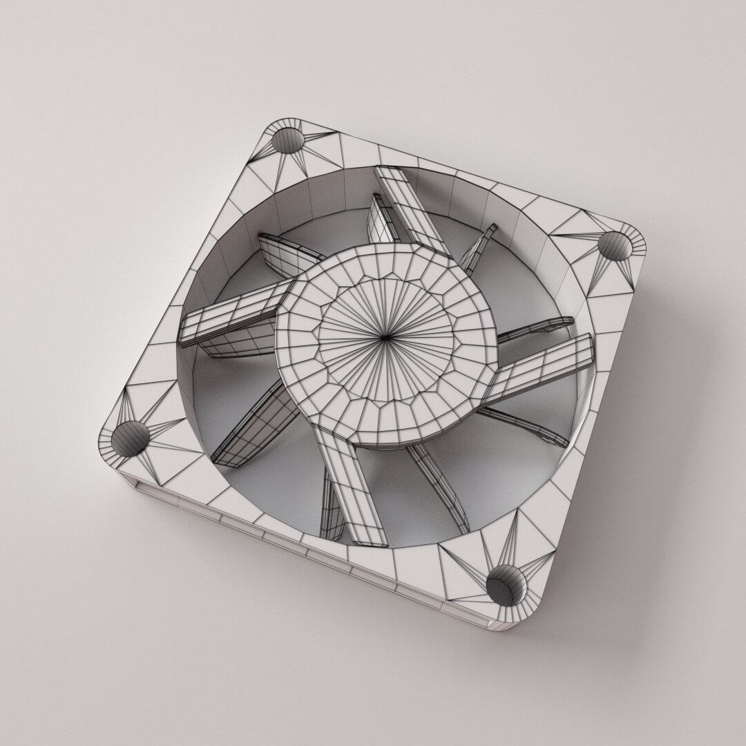 Cooler Fan - 3D Model by firdz3d