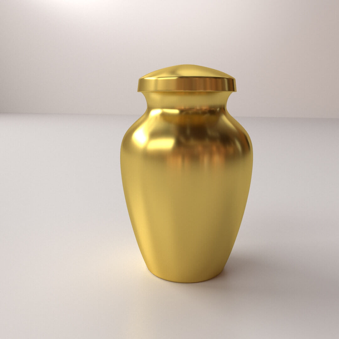 Cremation Urn - 3D Model by firdz3d