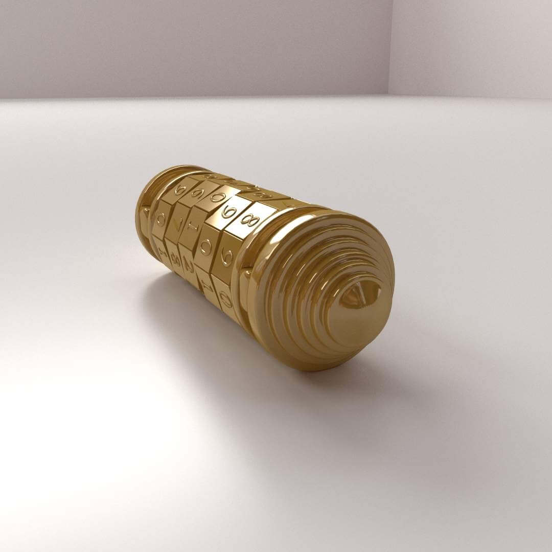 Cryptex - 3D Model by firdz3d