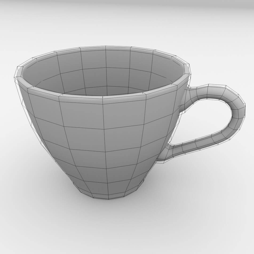 Coffee Cup - 3D Model by firdz3d