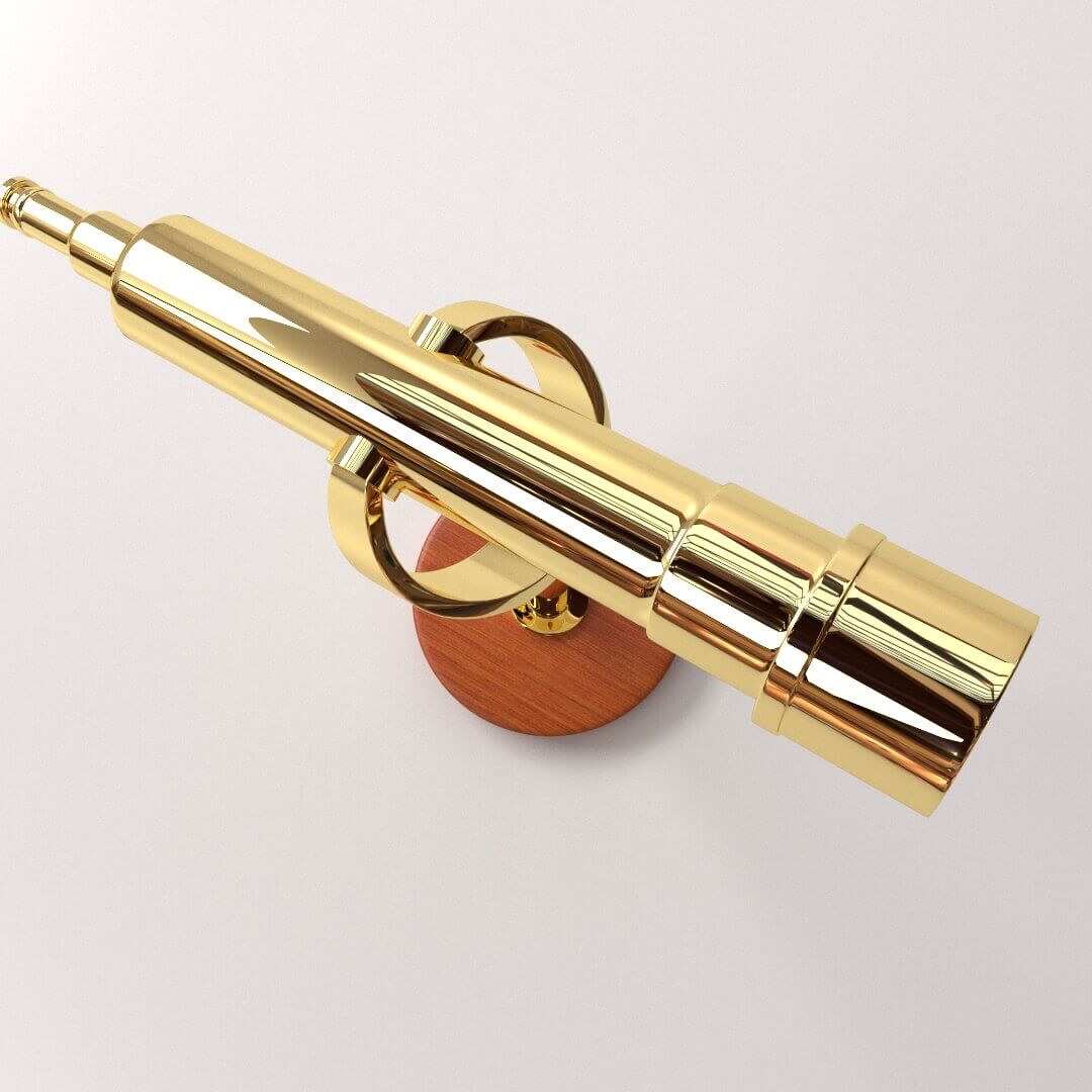 Desktop Telescope - 3D Model by firdz3d