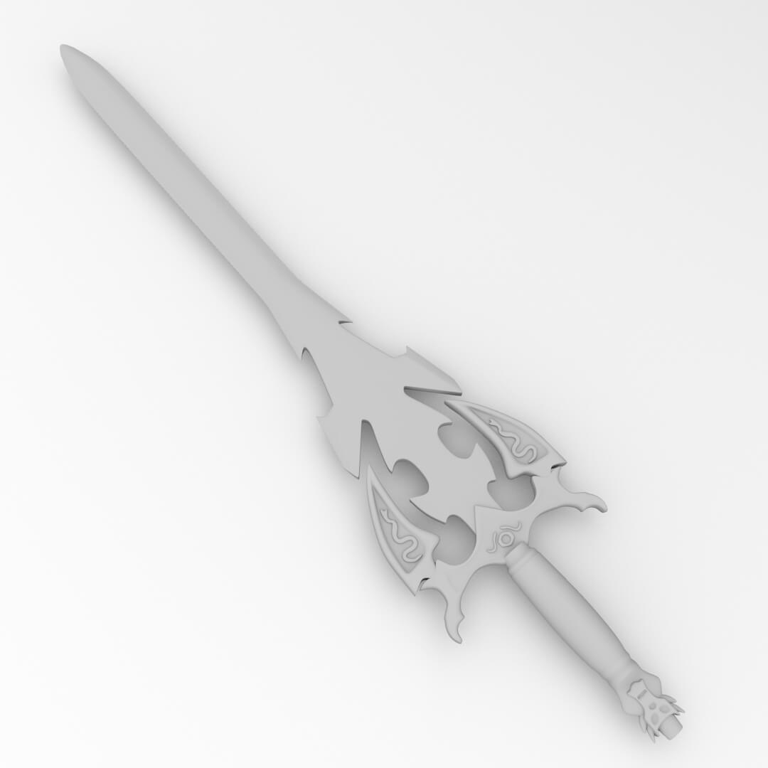 Devil Sword - 3D Model by firdz3d