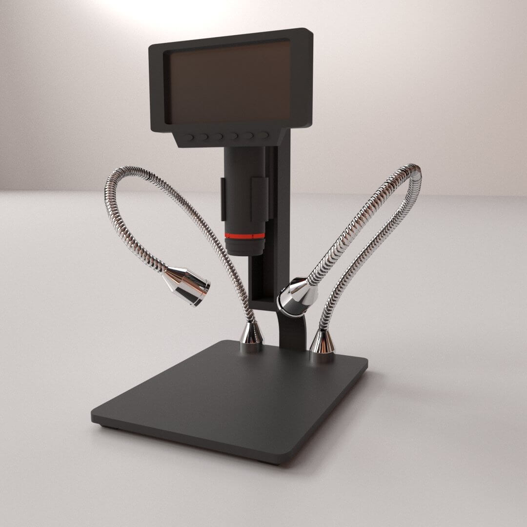 Digital Microscope - 3D Model by firdz3d