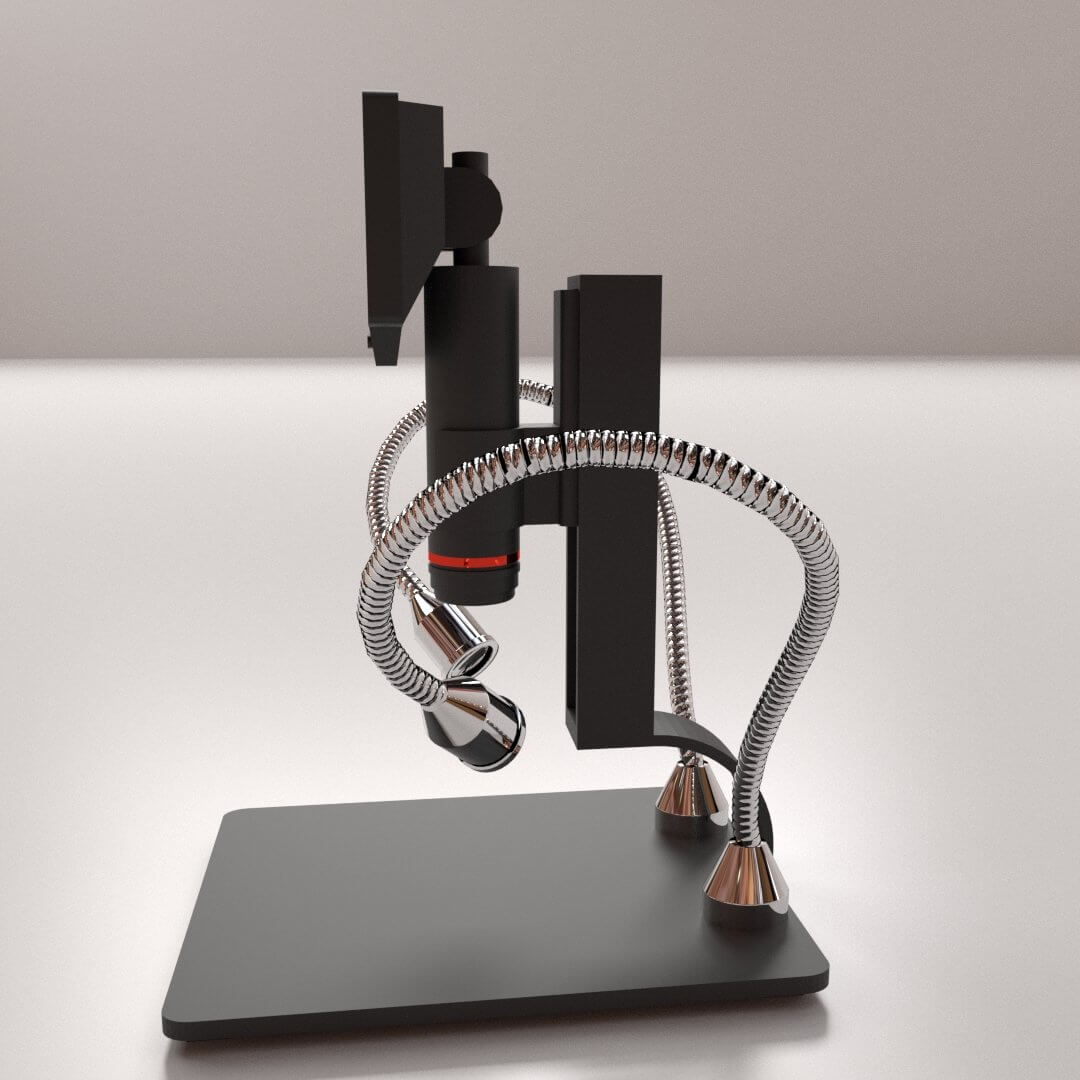 Digital Microscope - 3D Model by firdz3d