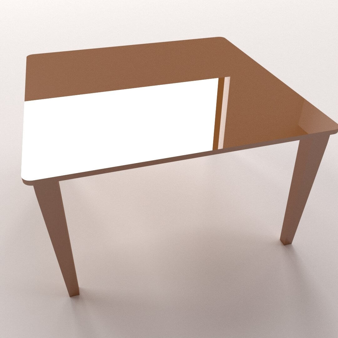 Dining Table - 3D Model by firdz3d